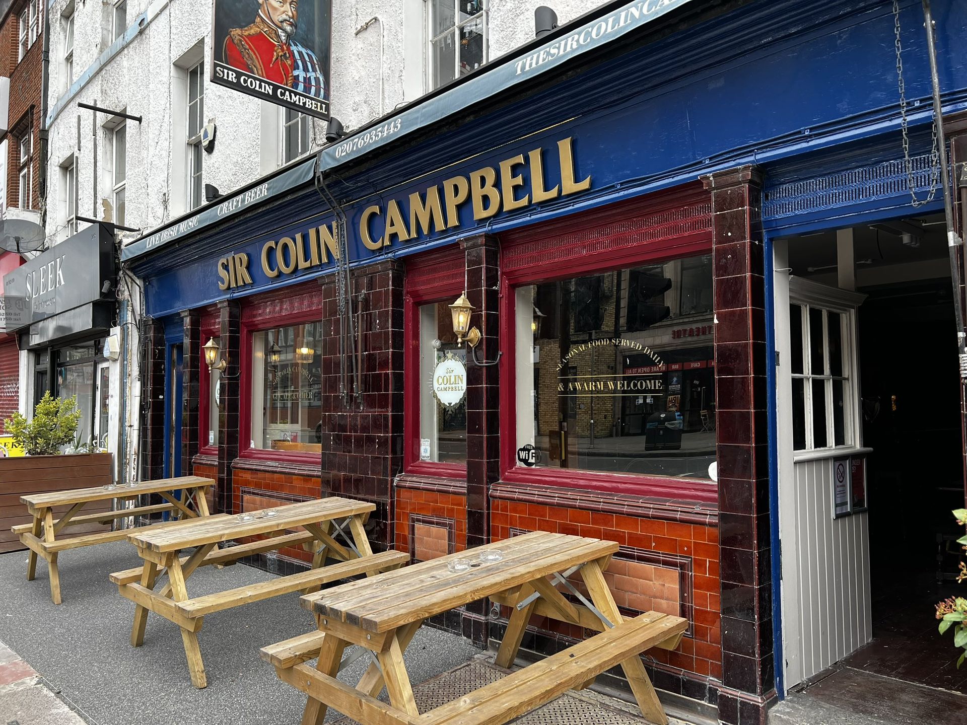 Sir Colin Campbell pub in Kilburn